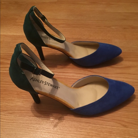 Ashley Stewart | Shoes | Color Block High Heel Shoe | Poshmark